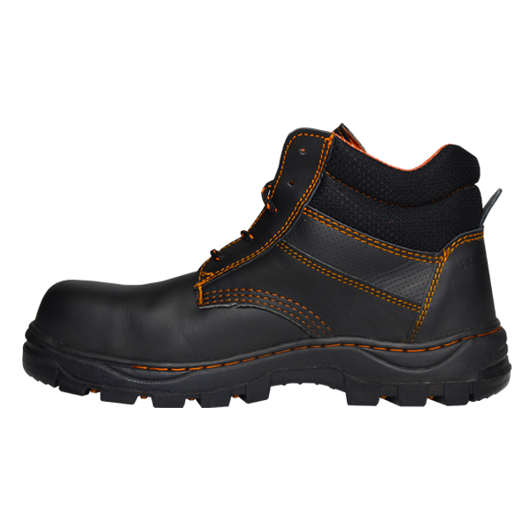 Amigo Safety :: Zapato Borceguí con Casco Policarbonato Comando Negro ...